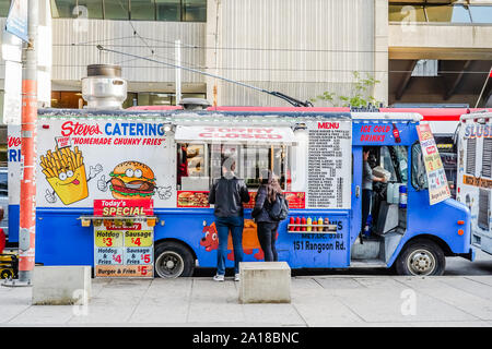 Food truck in Toronto, Canada Stock Photo - Alamy