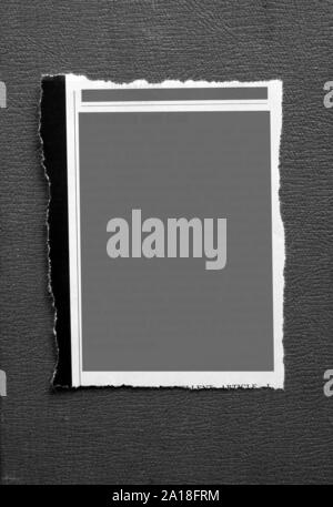 Abstract border with newspaper text for background Stock Photo - Alamy