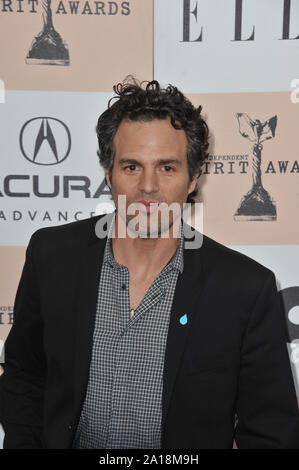 Mark Ruffalo The 2011 Film Independent Spirit awards held at Santa ...