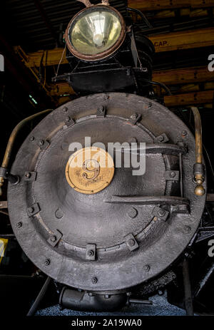 Old Number Nine Steam Engine Stock Photo - Alamy