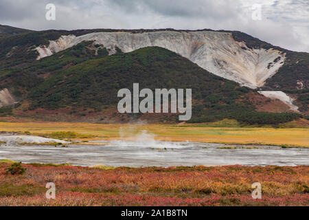 Caldera Uzon, Kronotsky National Park, Peninsula of Kamchatka, Russian ...