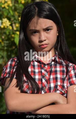 An Adorable Cute Filipina Girl Preteen Stock Photo - Alamy