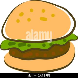 Hamburger vector icon illustration design Stock Vector Image & Art - Alamy