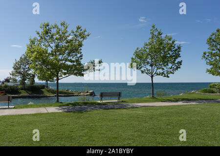 Canada Ontarion Collingwood - at noon at the Sunset Point in ...