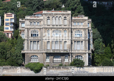 Zeki Pasa Yalisi building in Istanbul, Turkey. It is an XIX century ...