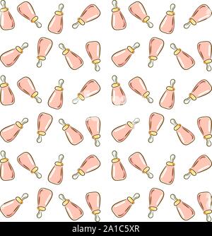 Stroller with milk bottle pattern Stock Vector Image & Art - Alamy