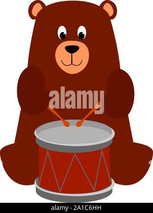 bear with balloon toys Stock Vector Image & Art - Alamy
