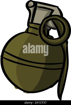 vector illustration of granate on white background Stock Vector Image ...