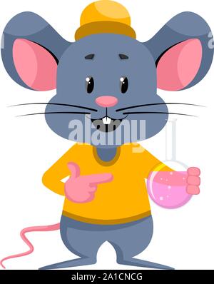 Microscope white flat icons on color rounded square backgrounds Stock ...