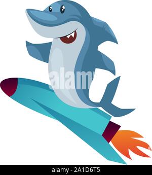 Rocket icon isolated on white background. Vector illustration. Eps 10 ...