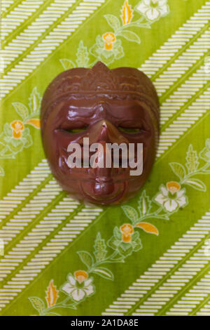 Background with Indonesian batik pattern, for wall hanging and ...