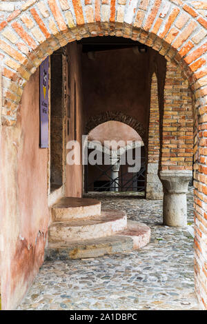 Ancient fortified village of Gemona del Friuli. Italy Stock Photo - Alamy