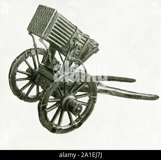 15th century ribauldequín also known as a rabauld, ribault, ribaudkin ...