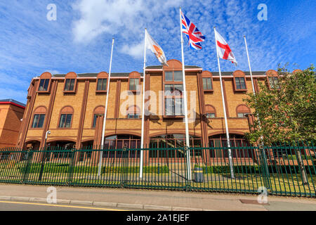 GlaxoSmithKline offices, ware town centre high street , river lea ...