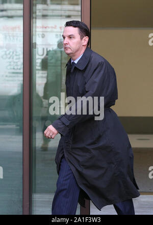 Daren Timson-Hunt leaves Westminster Magistrates' Court in London ...