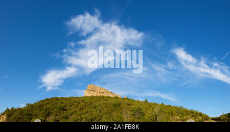 Oroel Mountain in Pyrenees, Jaca, Aragon, Huesca, Spain Stock Photo - Alamy