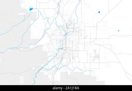 Oregon map vector background Stock Vector Image & Art - Alamy