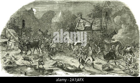 REBECCA RIOTS in Wales between 1839 and 1843 Stock Photo - Alamy