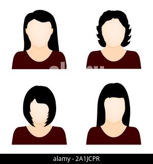 Isolated avatar woman vector design Stock Vector Image & Art - Alamy
