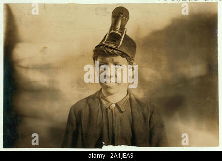 Child labor, boy with one leg, Neil Gallagher, went to work at about 9 ...