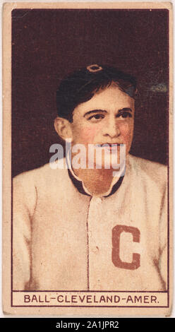 Neal Ball, Cleveland Naps, baseball card portrait Stock Photo - Alamy