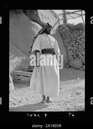 Nekhel. Bedouin type of the Sinai peninsula. 1920, Egypt, Sinai Stock ...