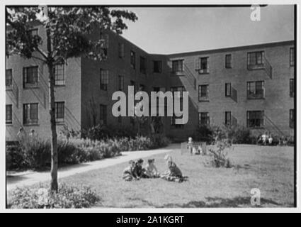 Newark Housing Authority, 57 Sussex Ave., Newark, New Jersey. Colored ...
