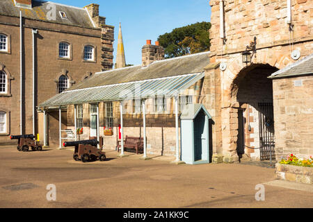 The barracks at Berwick-upon-Tweed, also known as Ravensdowne Barracks ...
