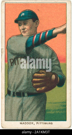 Nick Maddox, Pittsburgh Pirates, baseball card portrait Stock Photo - Alamy