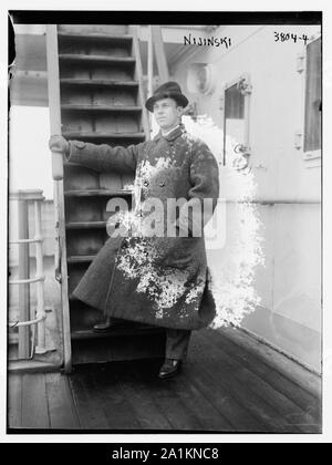 Vaslav Nijinski was a famous Russian ballet dancer and choreographer ...