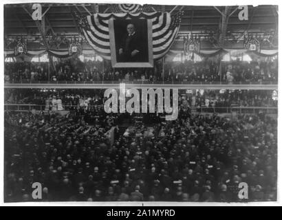 Opening prayer. Republican National Convention, June 21, 1904 Stock ...