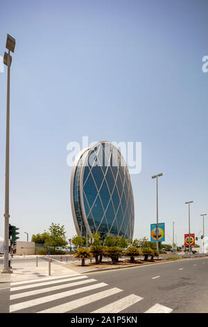 Aldar Headquarters Round Building - Al Raha Gardens, Abu Dhabi Stock ...