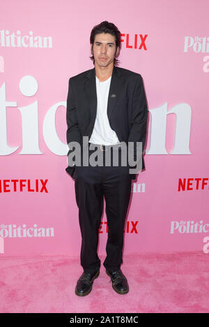 Benjamin Barrett attends Netflix The Politician premiere at DGA Theater ...