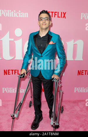 Actor Ryan Haddad attends the premiere of Netflix's "The Politician" at ...