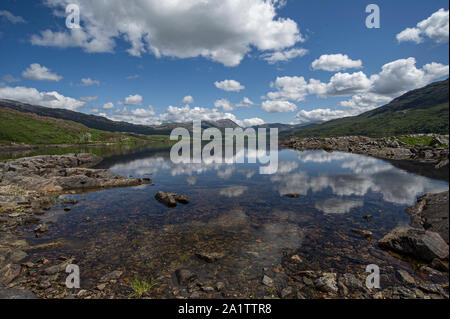 Views across Loch Assynt, Assynt, NW Scotland Stock Photo - Alamy