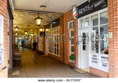 Retail shops along an alley in Charlotte Amalie, St. Thomas, USVI Stock ...