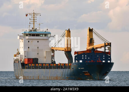 General Cargo Ship BBC LAGOS at the Kiel Canal Stock Photo - Alamy