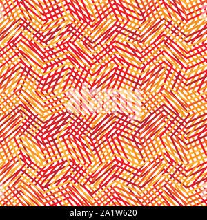 Intersected, interweaved irregular lines, stripes green grid pattern ...