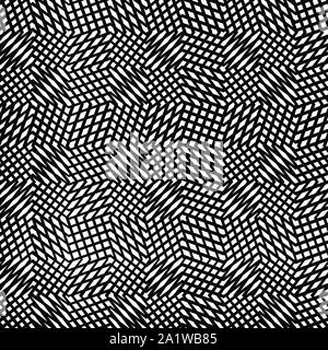 Warp, free-form reticular array, matrix of lines. Complex geometric net ...