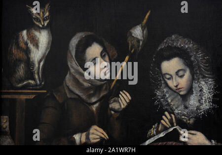 Ascribed to Jorge Manuel Theotocopuli (1578-1631). Spanish painter. Son ...