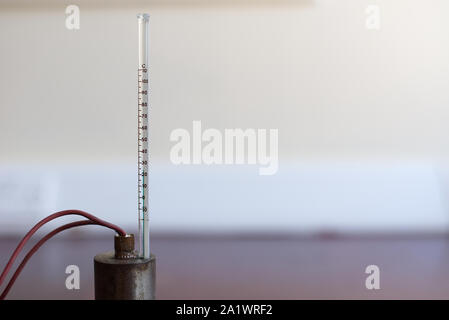 Specific Heat Capacity of steel Experiment Set up with insulation ...