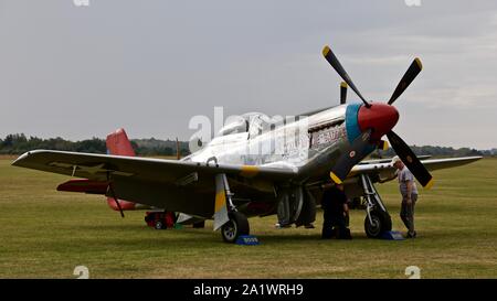 P-51D, Mustang, Red Tail, Tuskegee Airmen Stock Photo: 105583406 - Alamy