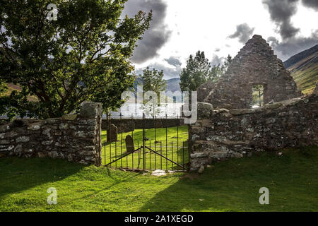 Burial Ground at Loch Lee. Angus, Scotland, UK Stock Photo - Alamy