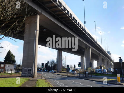 Avonmouth M5 Motorway Bridge Bristol Stock Photo - Alamy