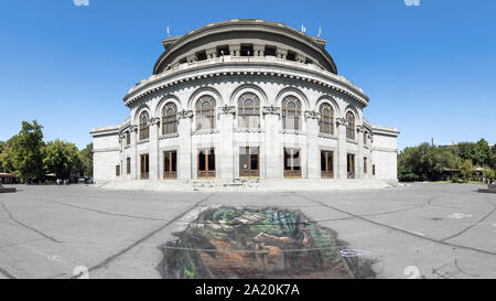 Yerevan Opera Theatre, Freedom Square, Yerevan, Armenia Stock Photo - Alamy