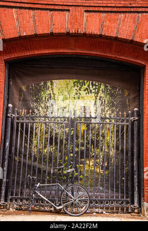 Different angles of the streets of Boston Stock Photo - Alamy