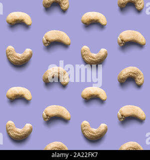 Nuts on colour background. Seamless texture Stock Photo - Alamy