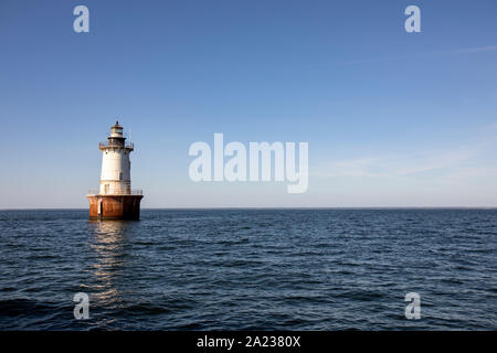 Maryland - Hooper Island. Hooper Island Light Station, Maryland Stock ...