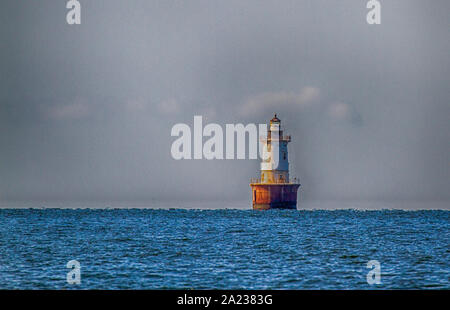 Maryland - Hooper Island. Hooper Island Light Station, Maryland Stock ...