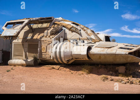 Spaceship in the desert, Coober Pedy, Australia Stock Photo - Alamy